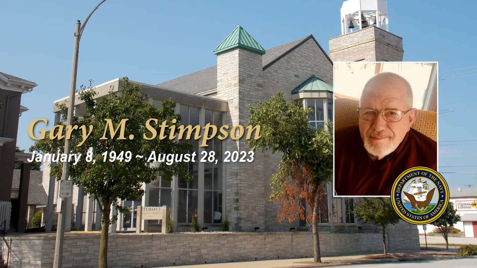 Funeral Mass with Military Honors for Gary Stimpson on Vimeo