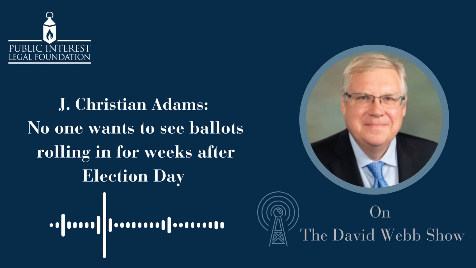 J. Christian Adams: No one wants to see ballots rolling in for weeks ...