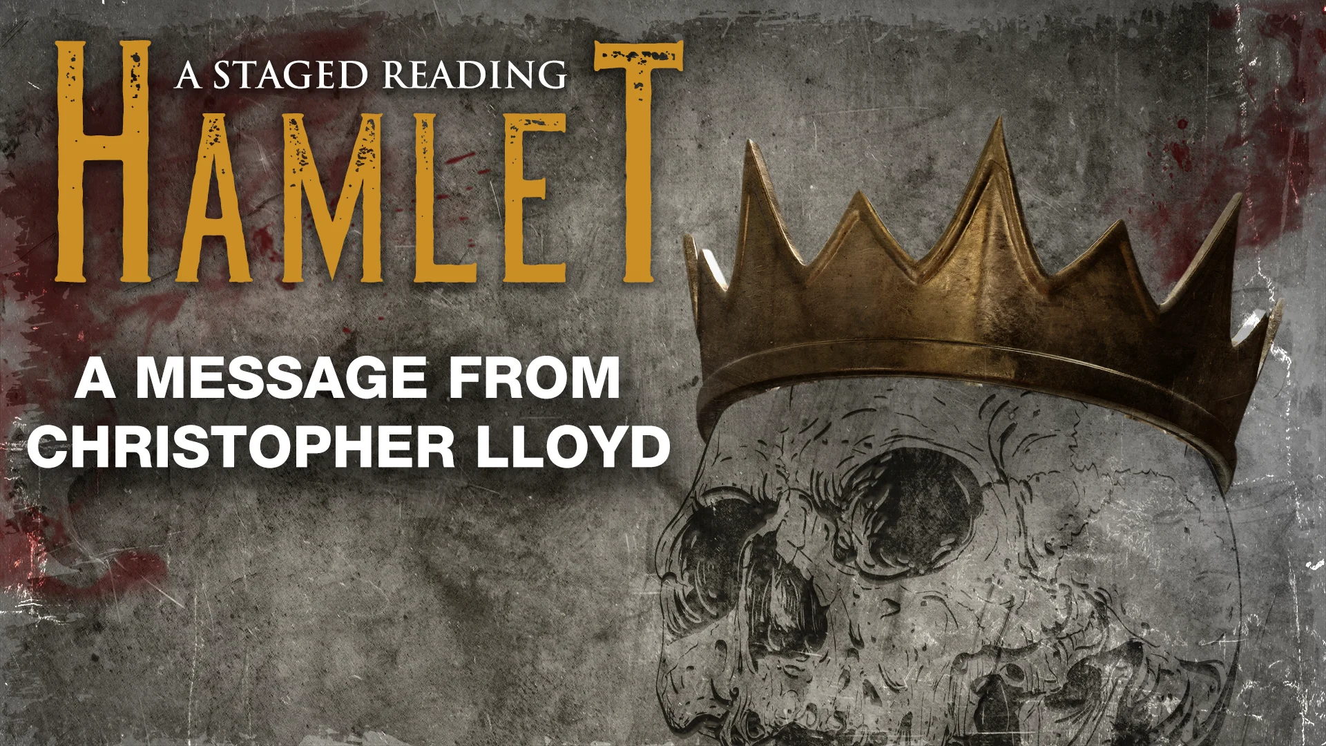 Shakespeare & Company - Hamlet - A Message from Christopher Lloyd ...