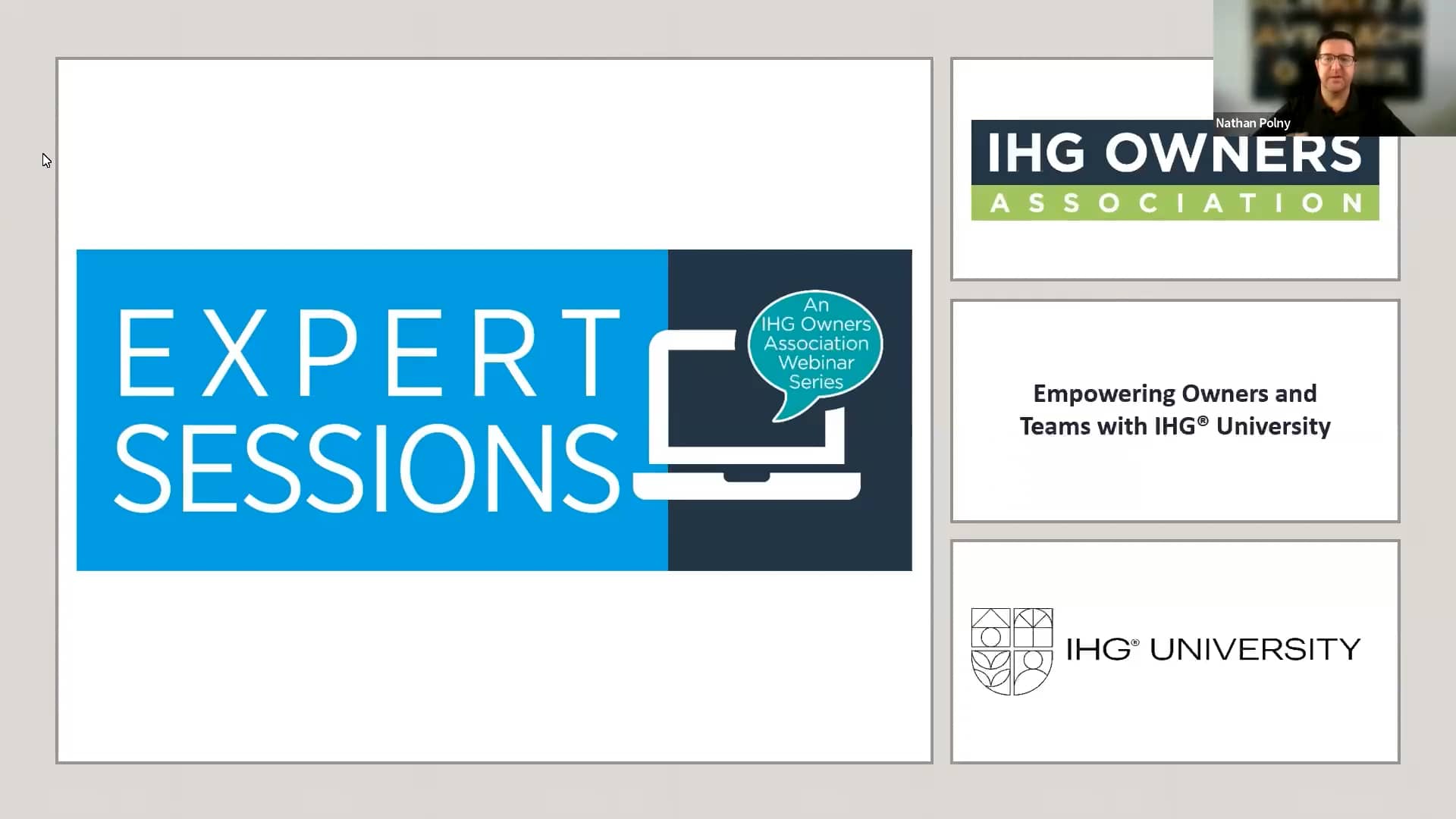 Expert Session: IHG University on Vimeo