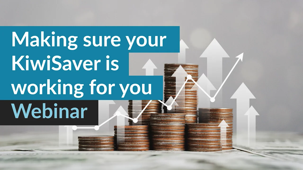 FINANCIAL WELLBEING WEBINARS 2023 - KIWISAVER - 2023 08 30 on Vimeo