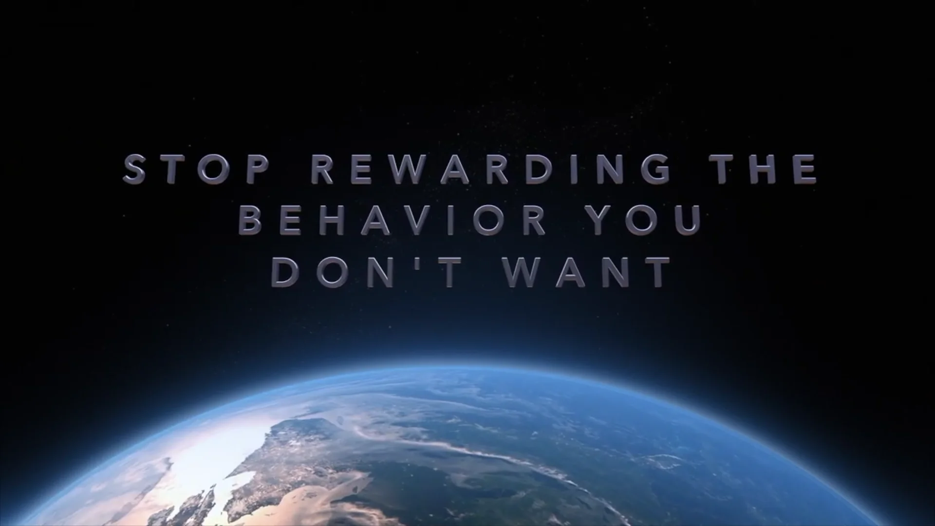 Stop Rewarding The Behavior You Don't Want - Prep Version on Vimeo