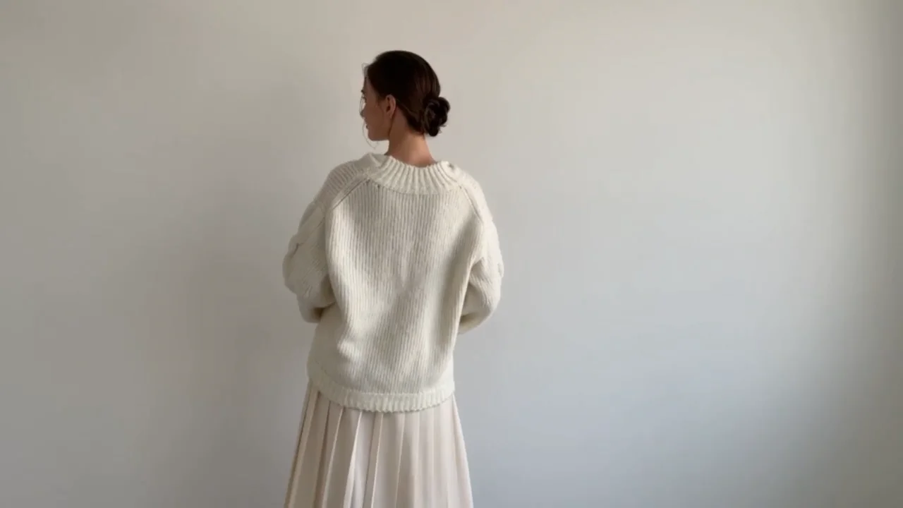 cable balloon sleeve knit | Acka.| エーシーケーエー|公式オ cable balloon sleeve knit | Acka.| エーシーケーエー|公式オ