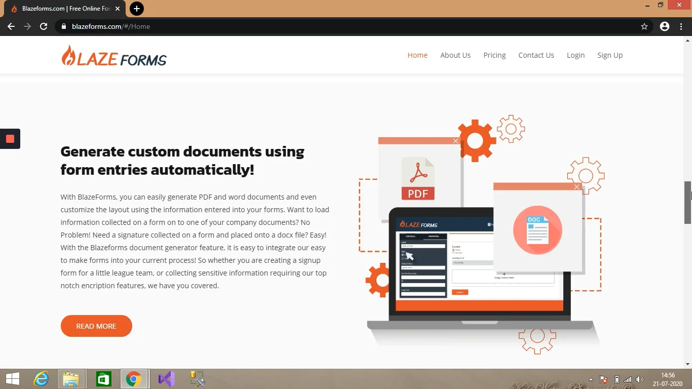 Dynamic Form Builder - Blazeforms on Vimeo