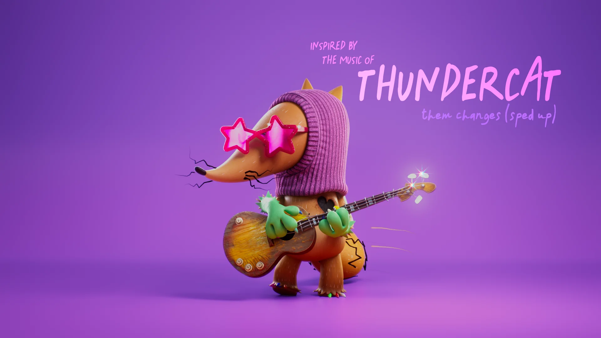 Thundercat - Them Changes (sped up) (Non Official Video) on Vimeo