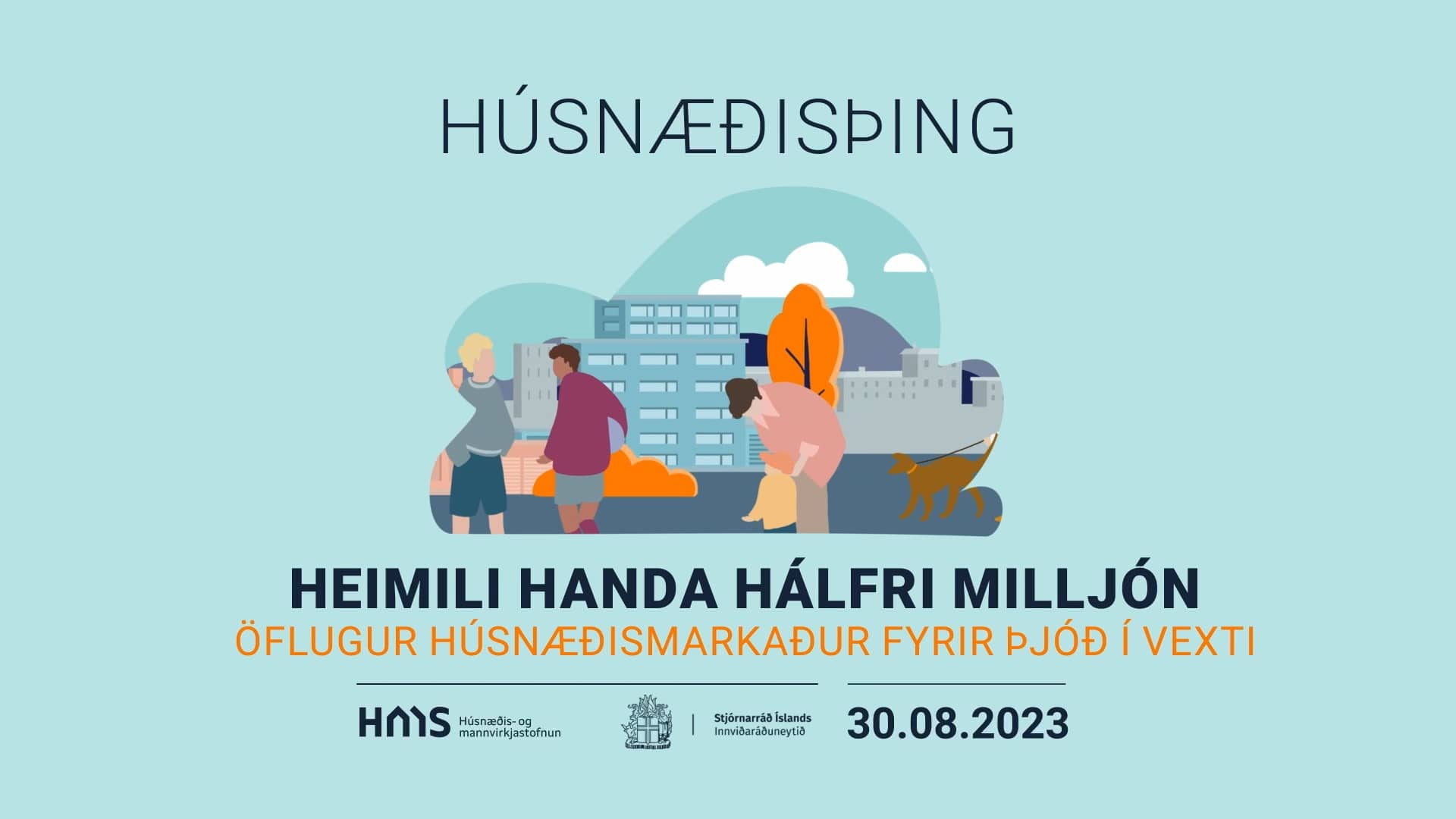 Húsnæðisþing 2023 - Ingveldur Sæmundsdóttir formaður stýrihóps um ...