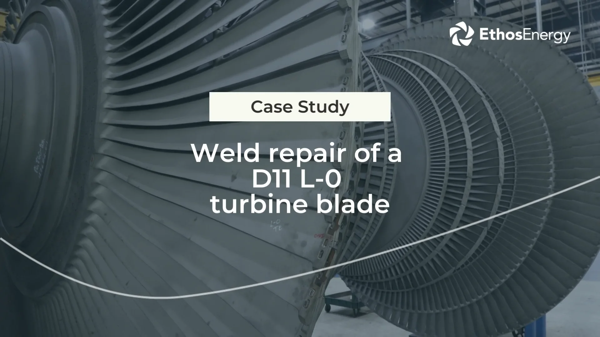 Case Study - Specialist weld repair of a D11 L-0 turbine blade