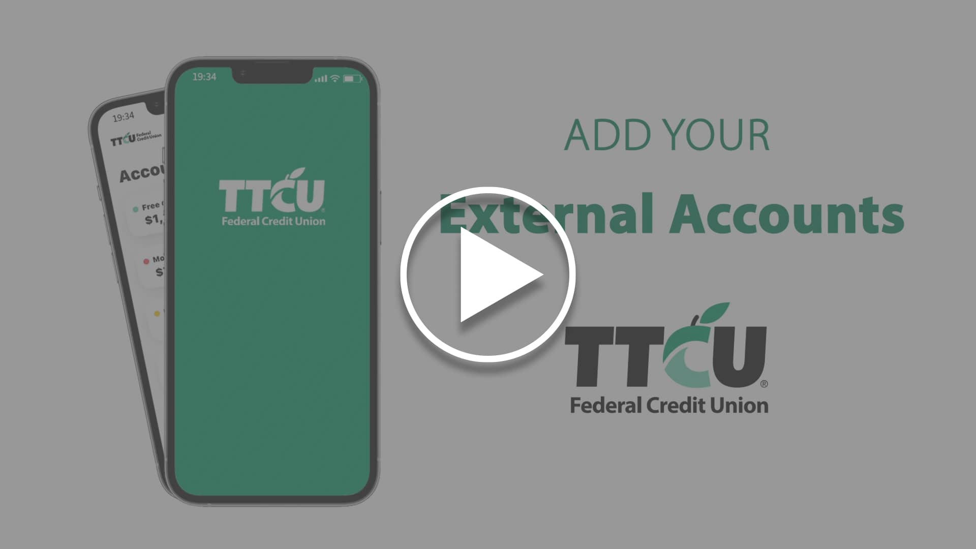 TTCU Digital Banking - Add External Accounts on Vimeo
