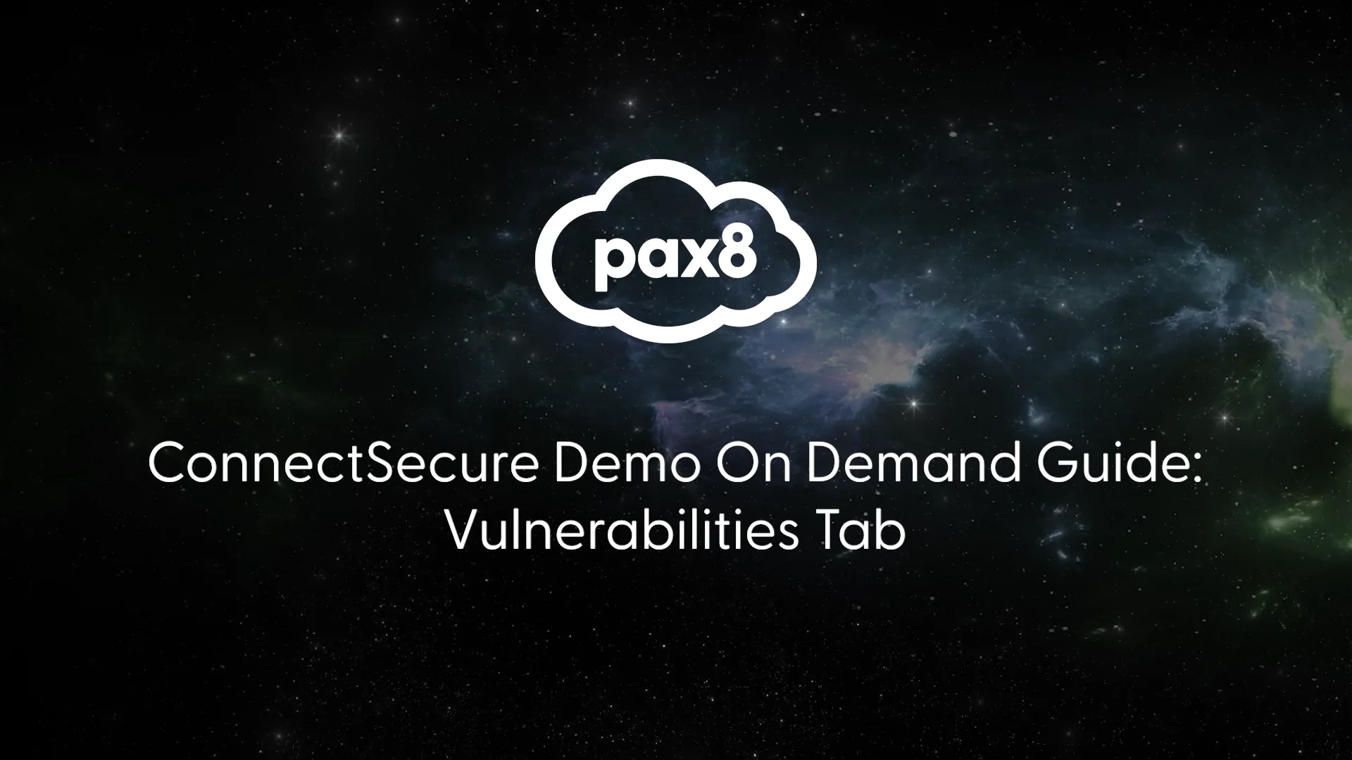 7. ConnectSecure DOD - Vulnerabilities Tab on Vimeo