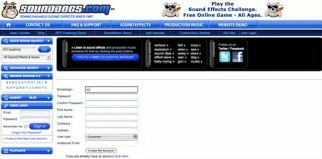 The New Sounddogs.com Website - soundeffects.sounddogs.com on Vimeo