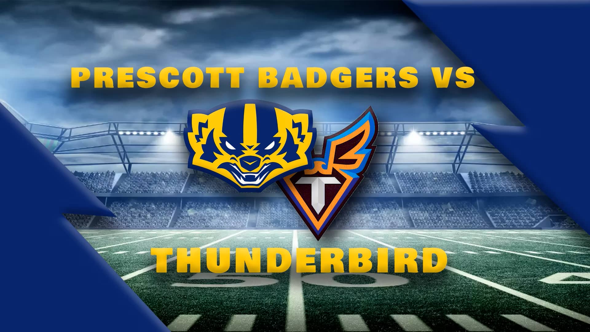 Prescott Badgers VS Thunderbird High on Vimeo