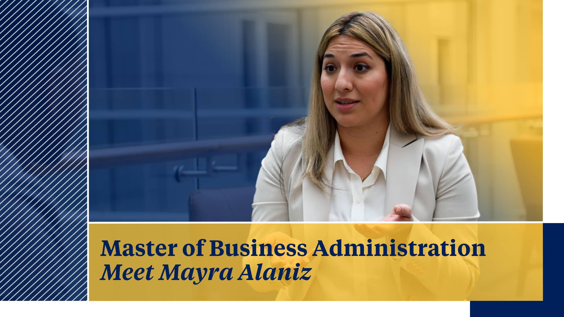 Meet Mayra | MBA at Marquette University on Vimeo