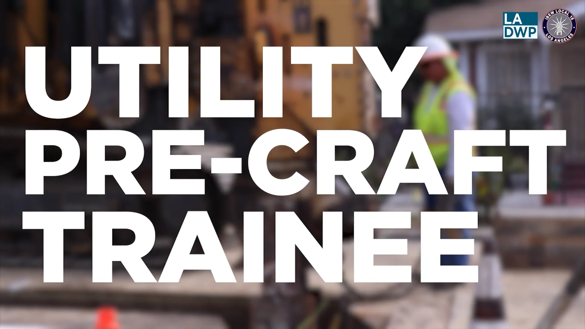 Utility Pre-Craft Trainee Program