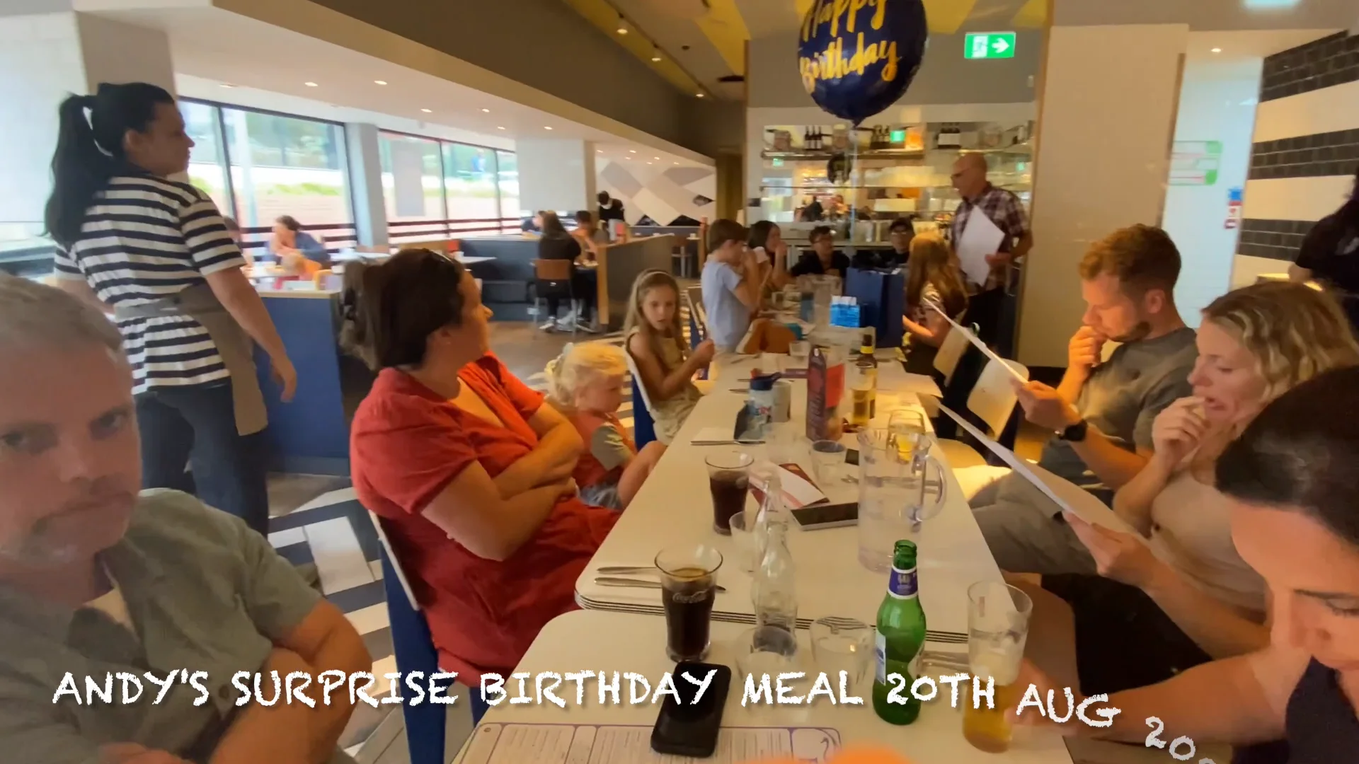 Andy's surprise Birthday meal 20th Aug 2023 on Vimeo
