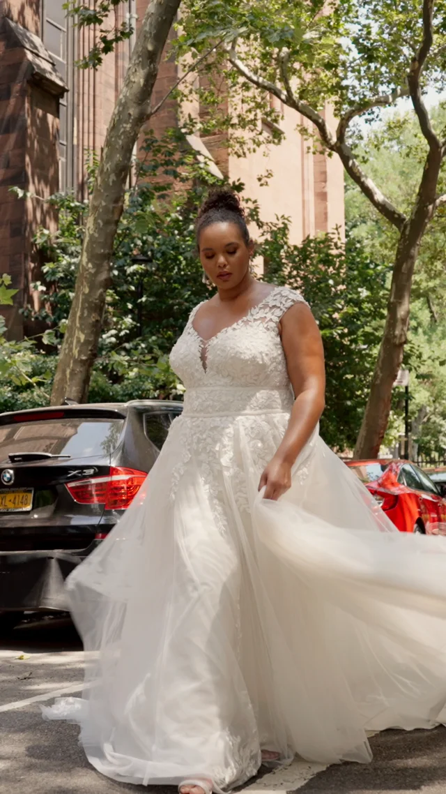 Peek A Boo Plus Size Bridal