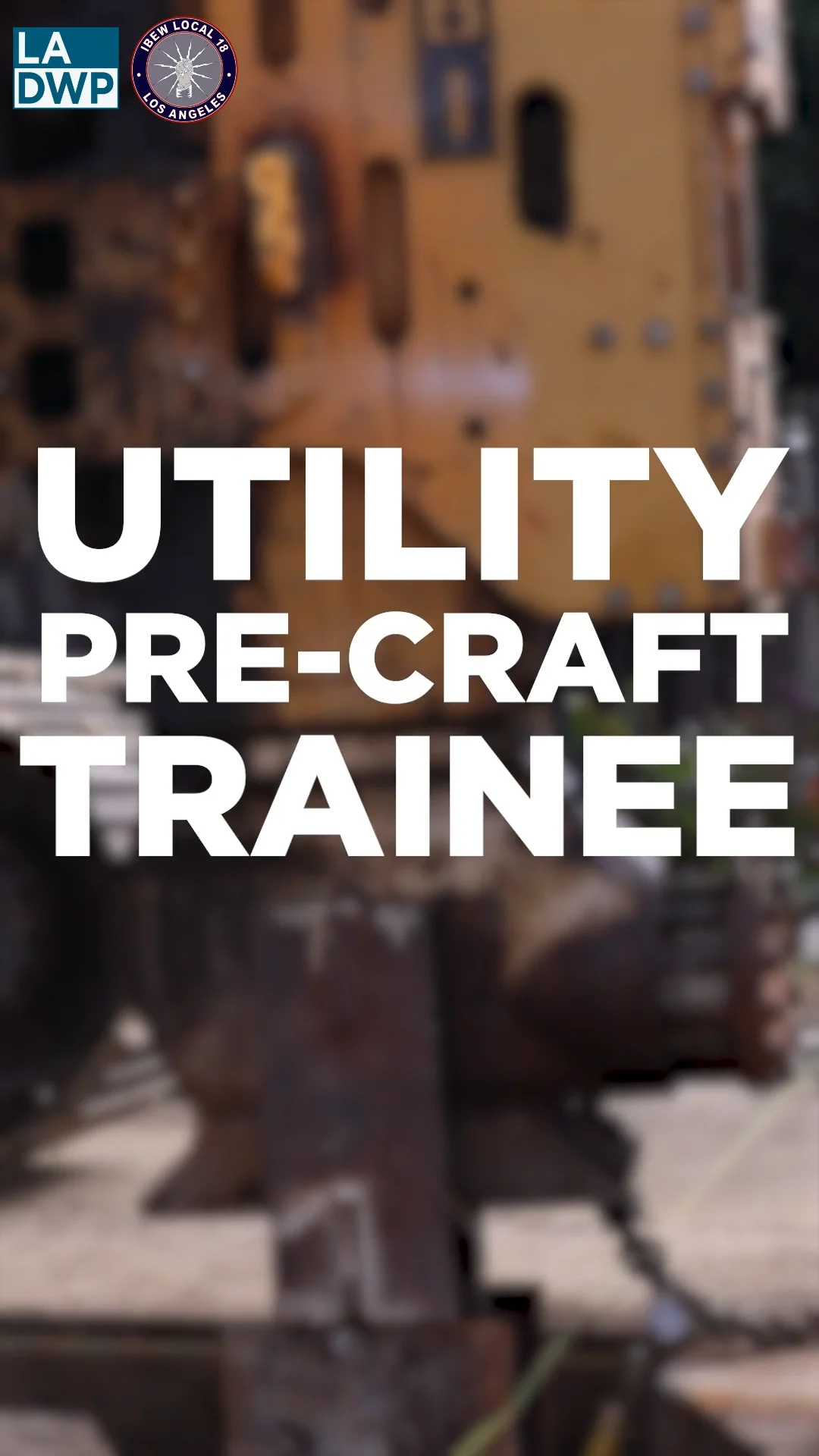 Utility Pre-Craft Trainee Program