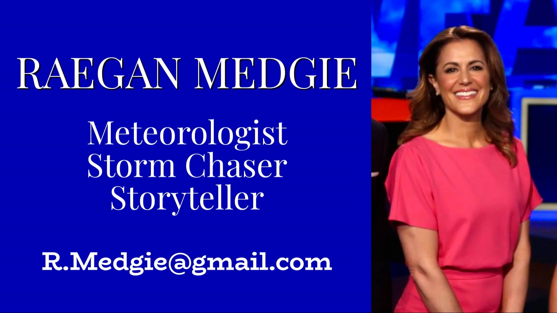 Raegan Medgie : Weather Reel on Vimeo