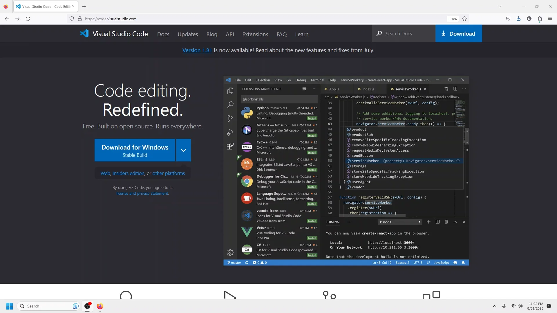 Installing VS Code on Windows on Vimeo
