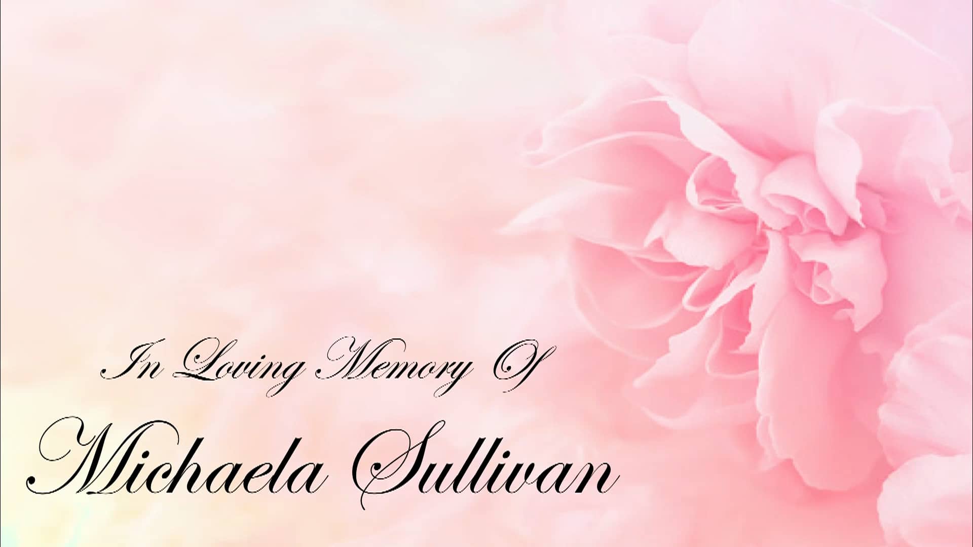 Michaela Sullivan 01.09.2023 on Vimeo