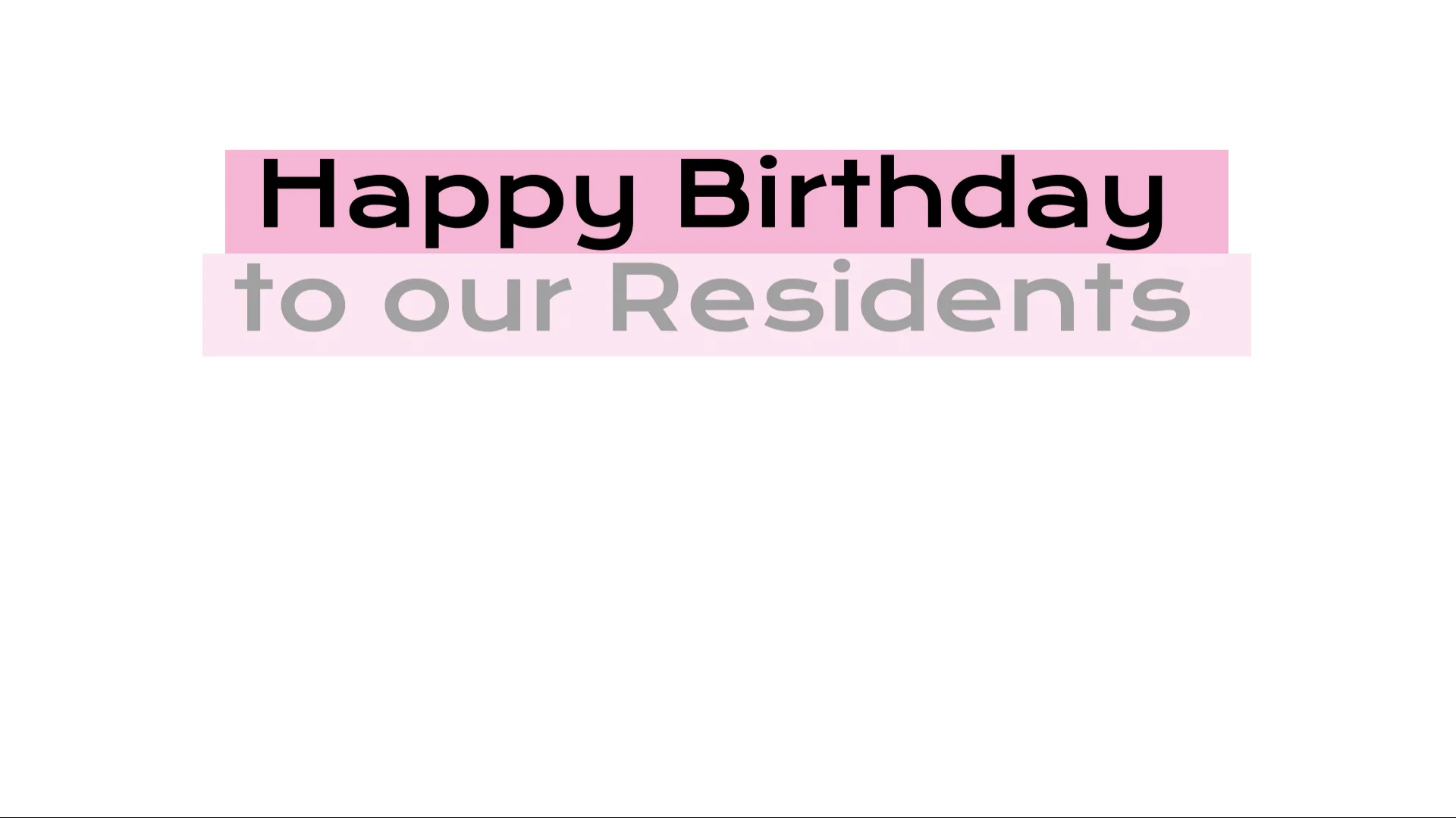 August 2023 Birthdays on Vimeo