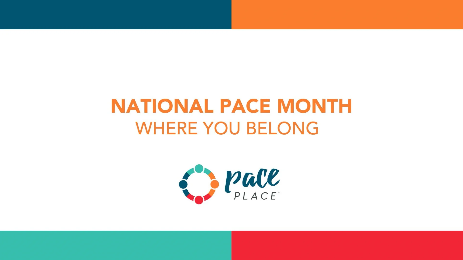 National PACE Month - Where You Belong on Vimeo