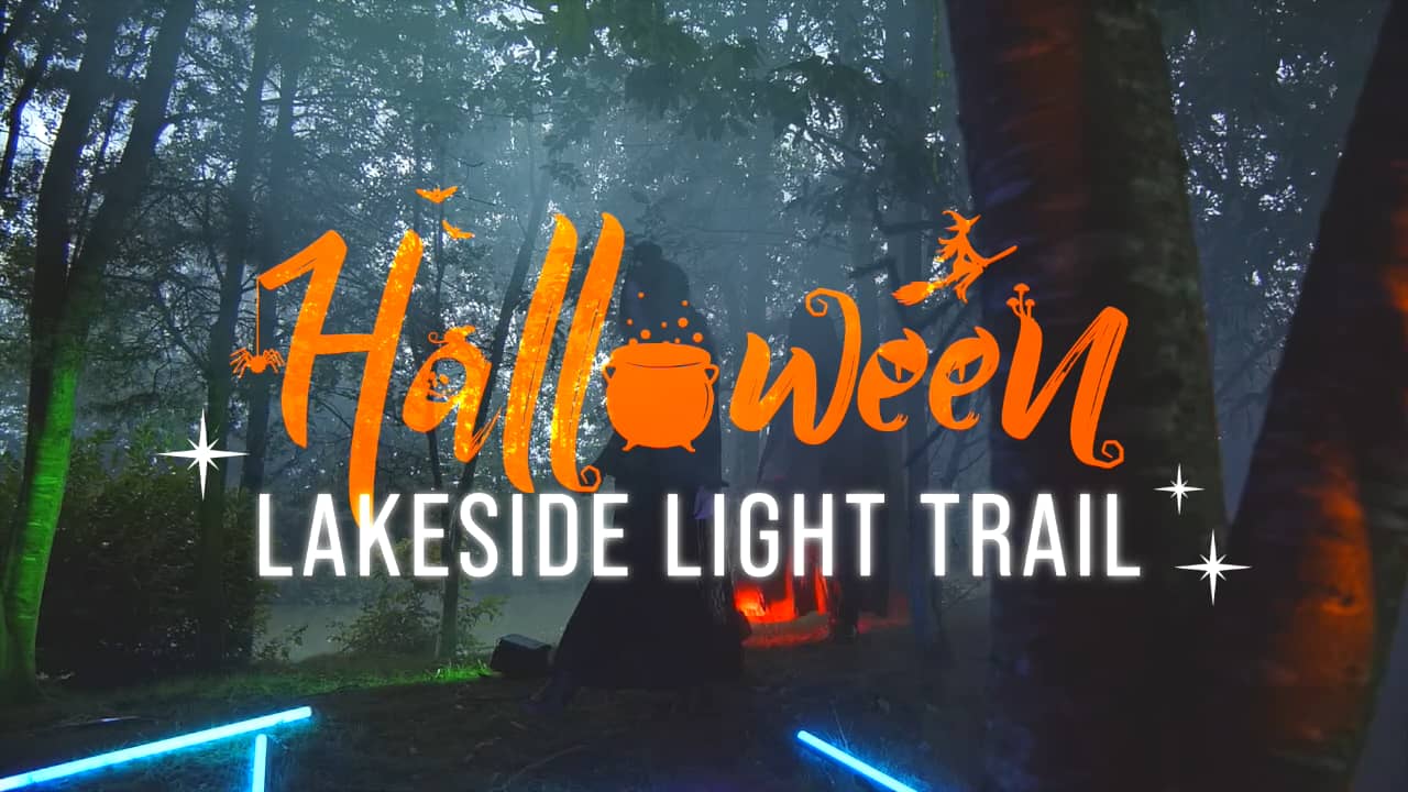 Halloween Lakeside Light Trail - Partridge Lakes on Vimeo