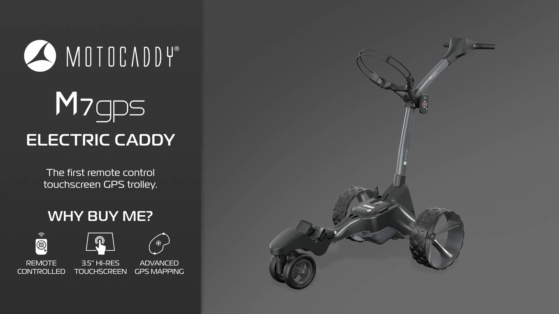 Motocaddy M7 GPS REMOTE Features on Vimeo