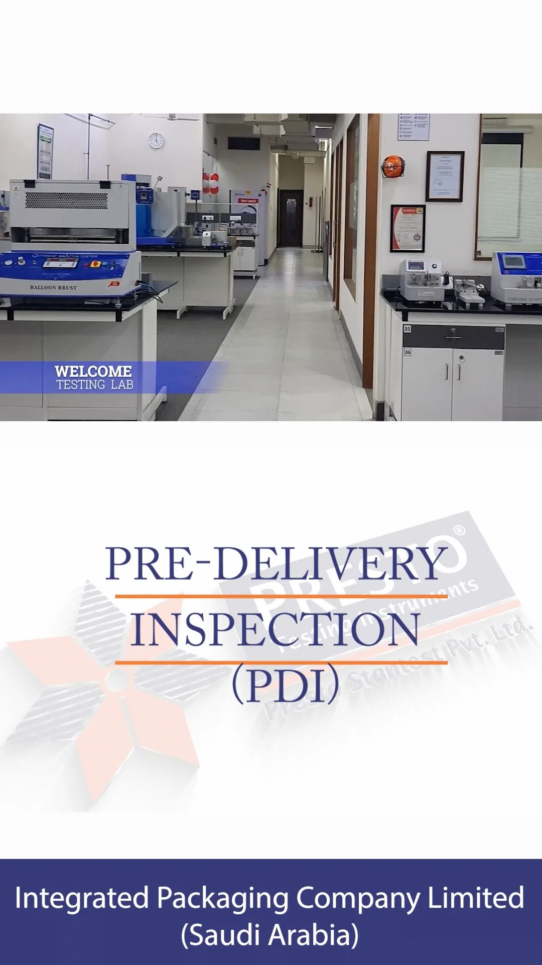 PDI OF Box compression Tester Computerized Model on Vimeo