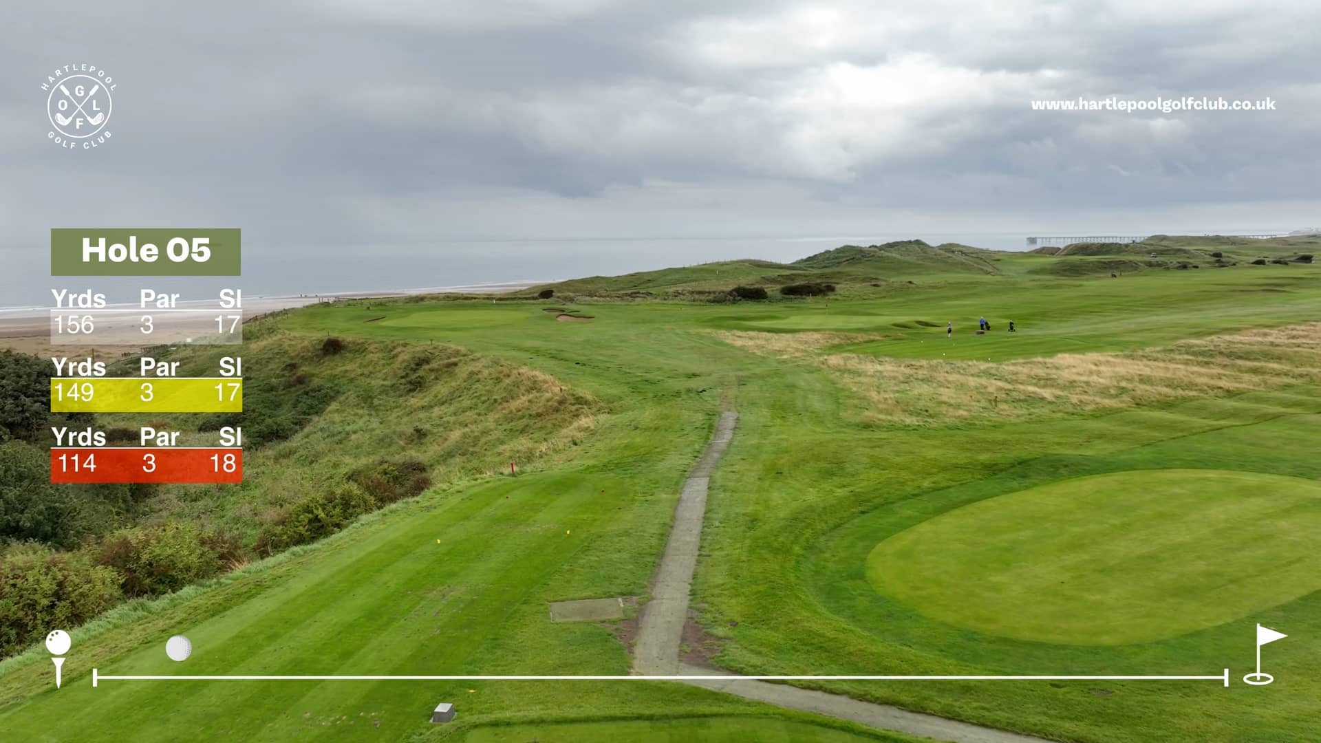 HOLE 05 - Hartlepool Golf Club on Vimeo