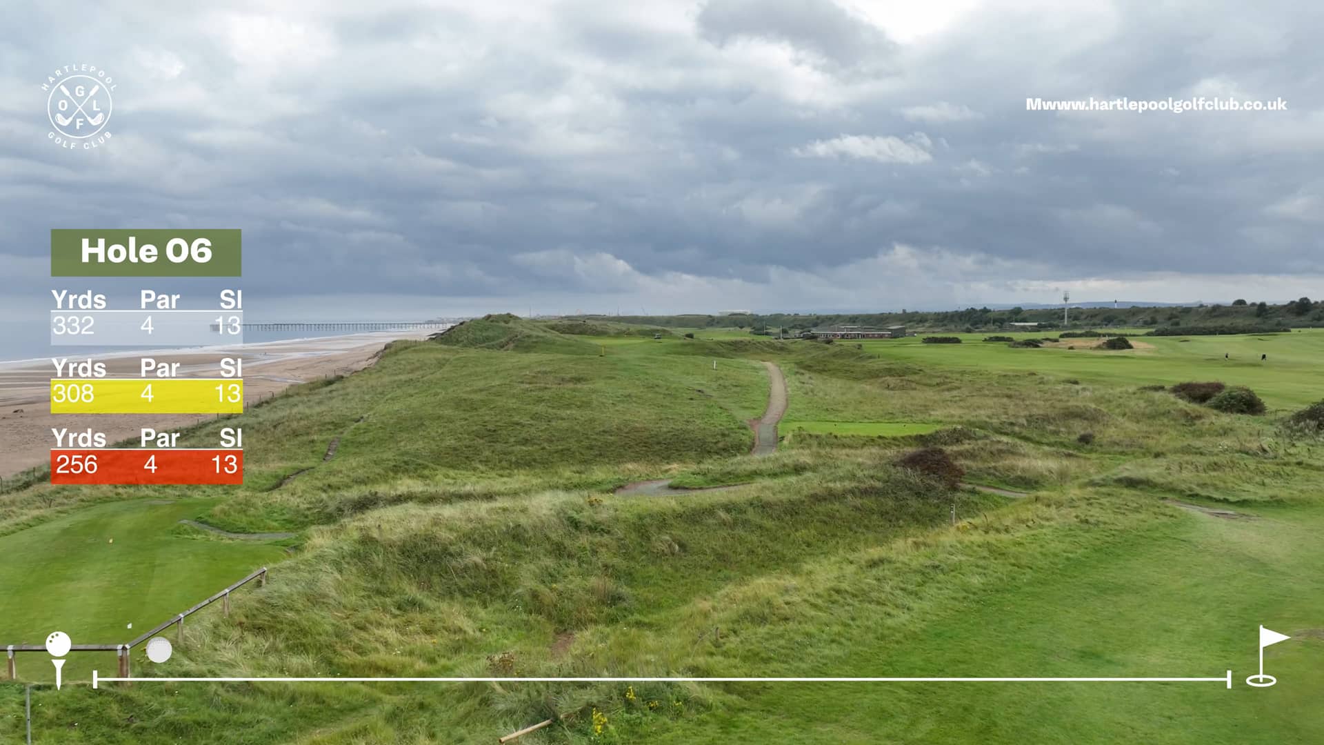 HOLE 06 - Hartlepool Golf Club on Vimeo