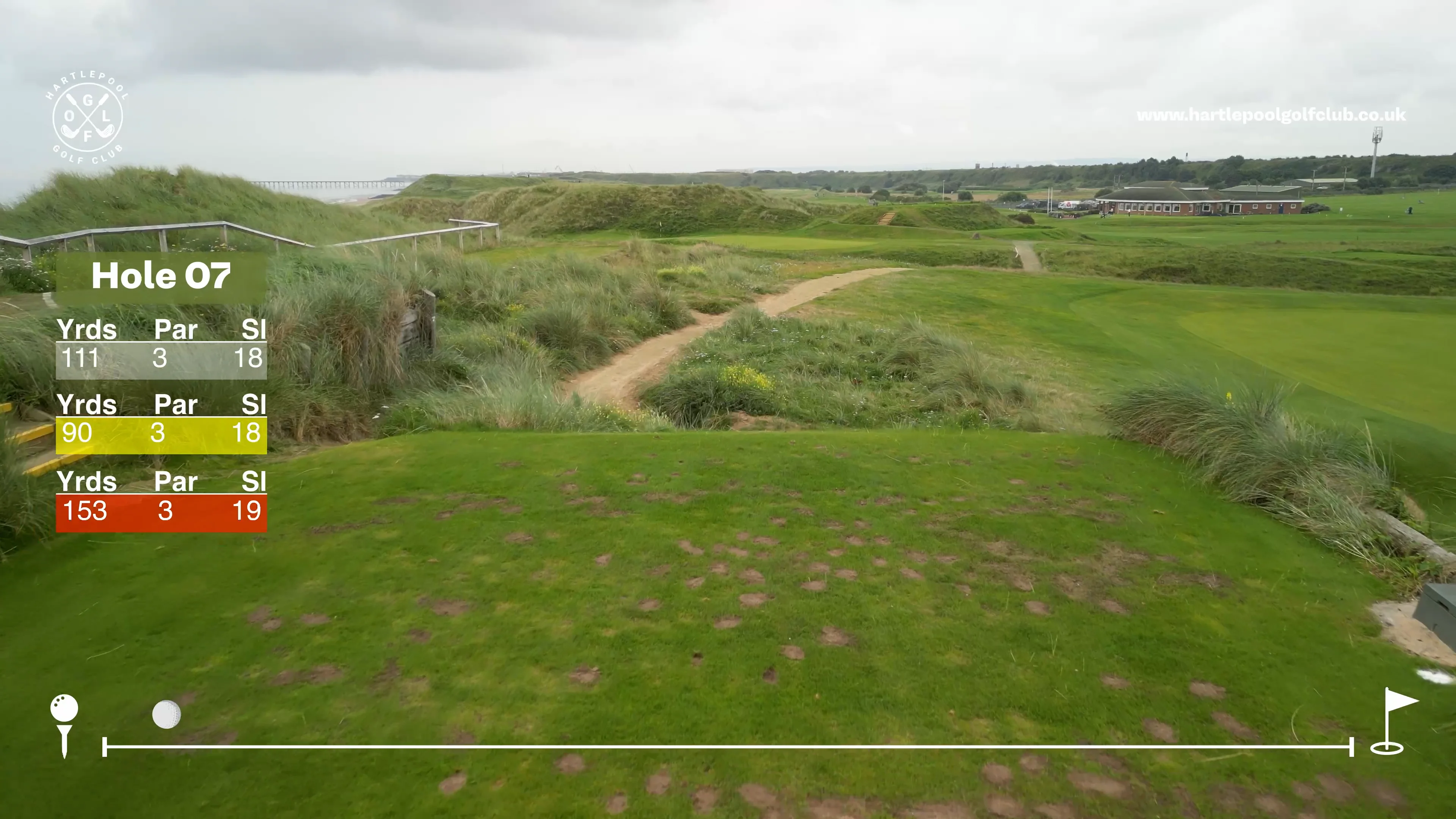 HOLE 07 - Hartlepool Golf Club on Vimeo
