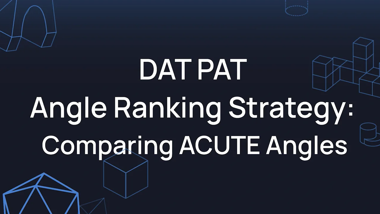 Angle Ranking Strategy Video 2_ Comparing ACUTE angles _ Perceptual ...