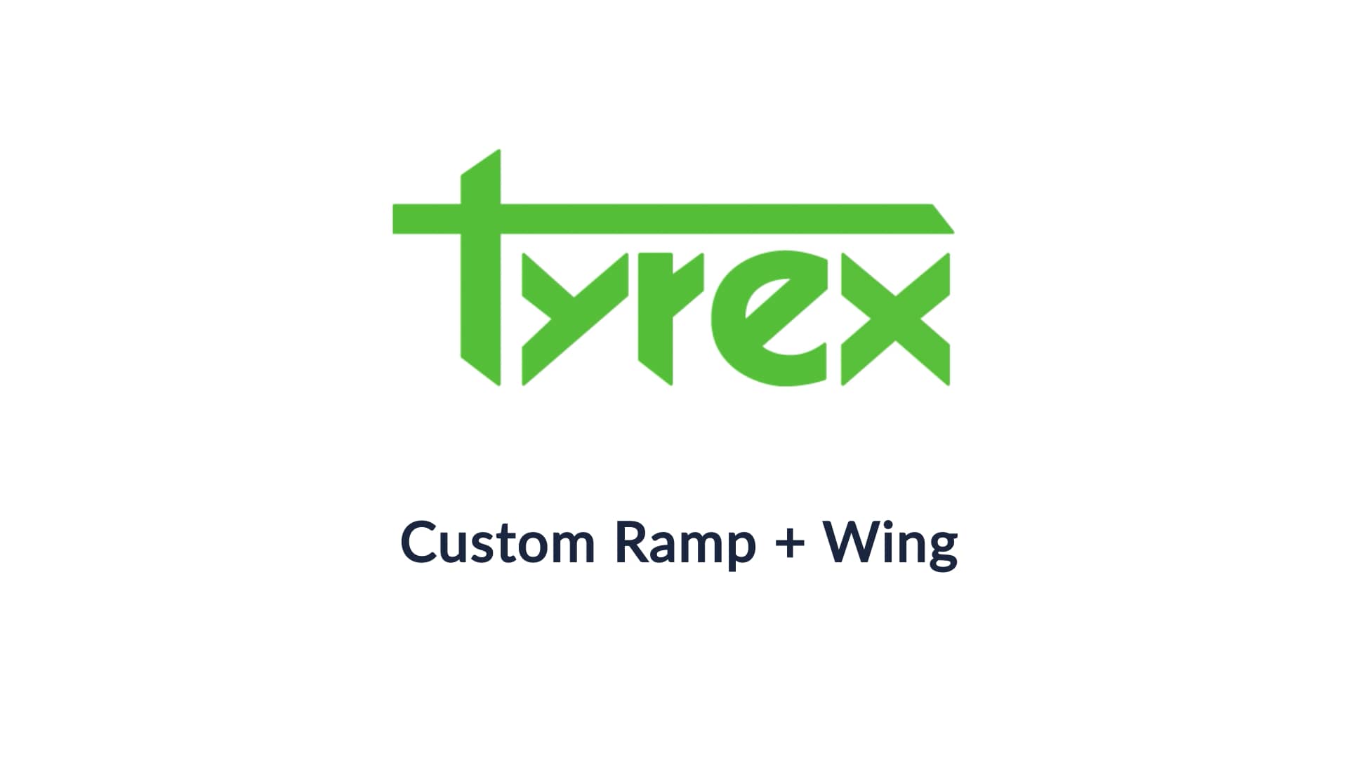Tyrex Custom Ramp + Wing wVO on Vimeo