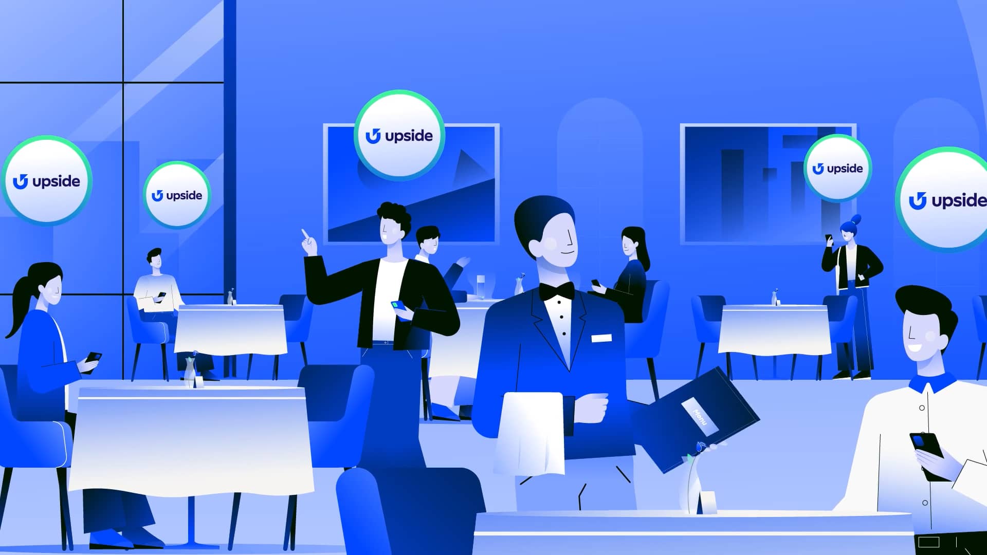 Upside for Restaurants - 2.5D Explainer Video on Vimeo