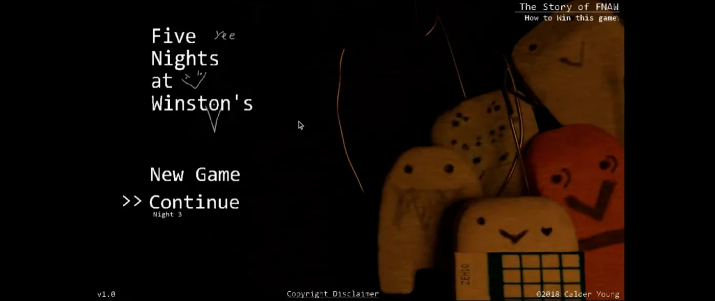 Five Nights At Winstons: Night Three