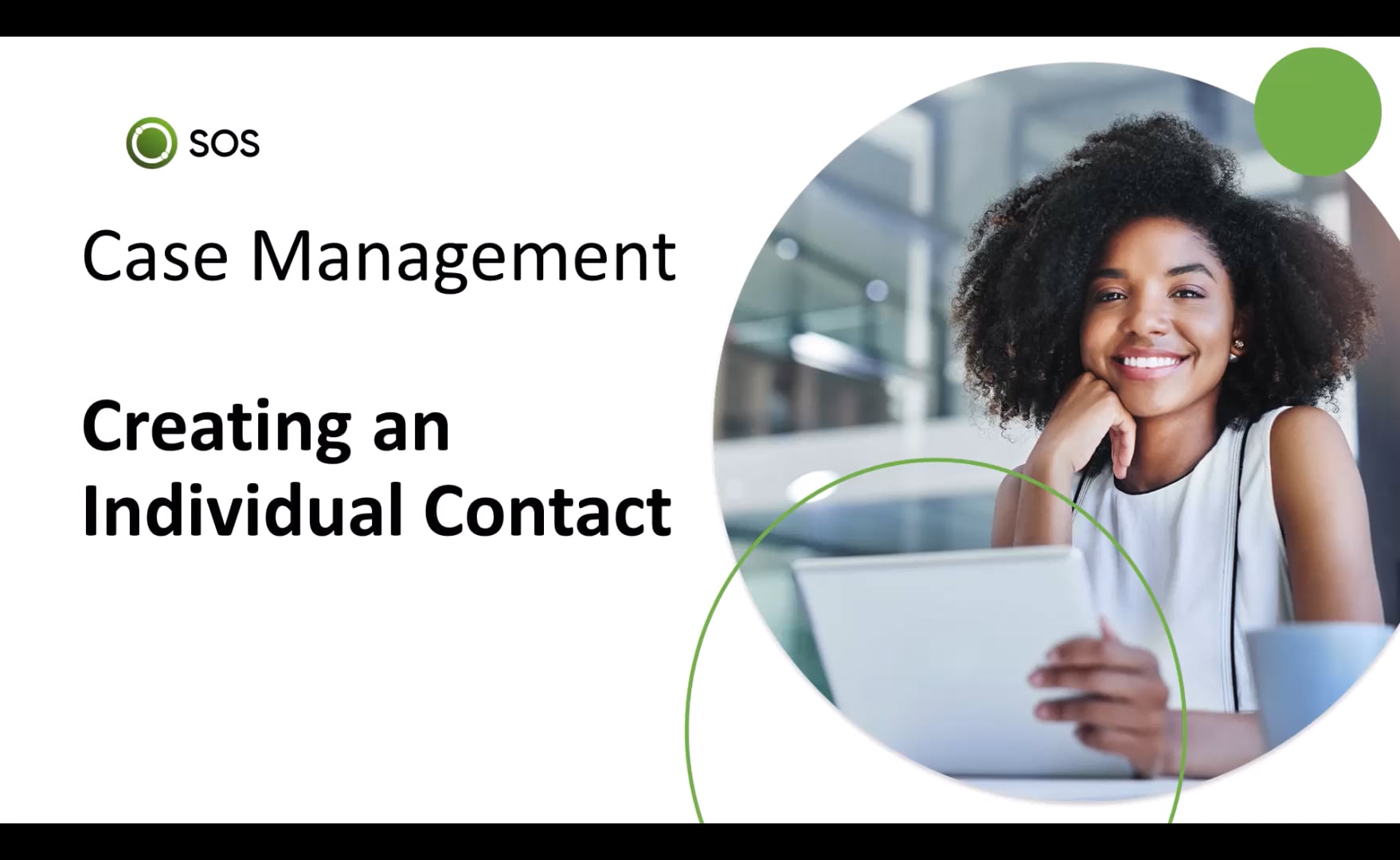 13_SOS_-_Contact_Management_-_Creating_an_Ind_Contact