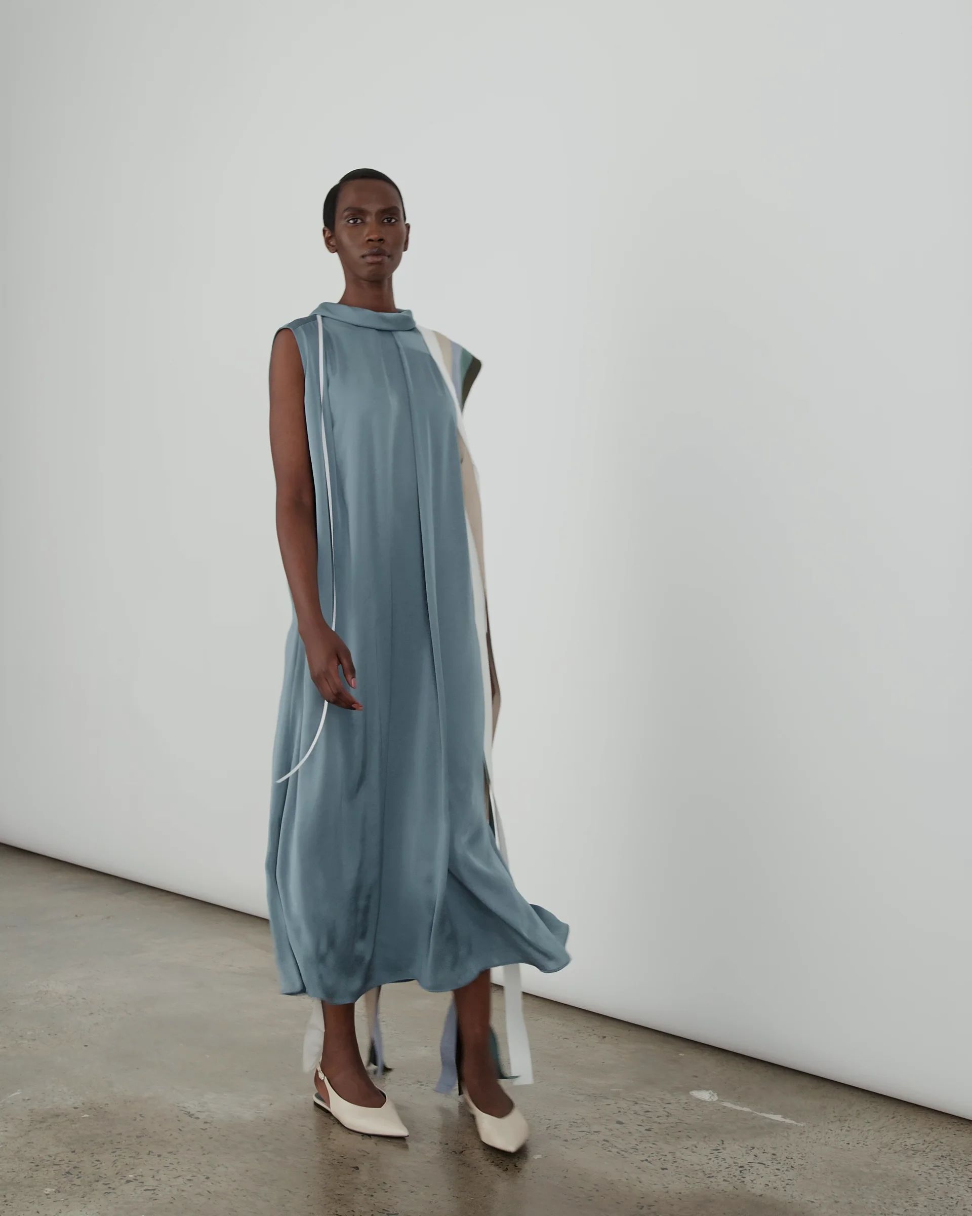 Nukusa Dress Pale Azure on Vimeo