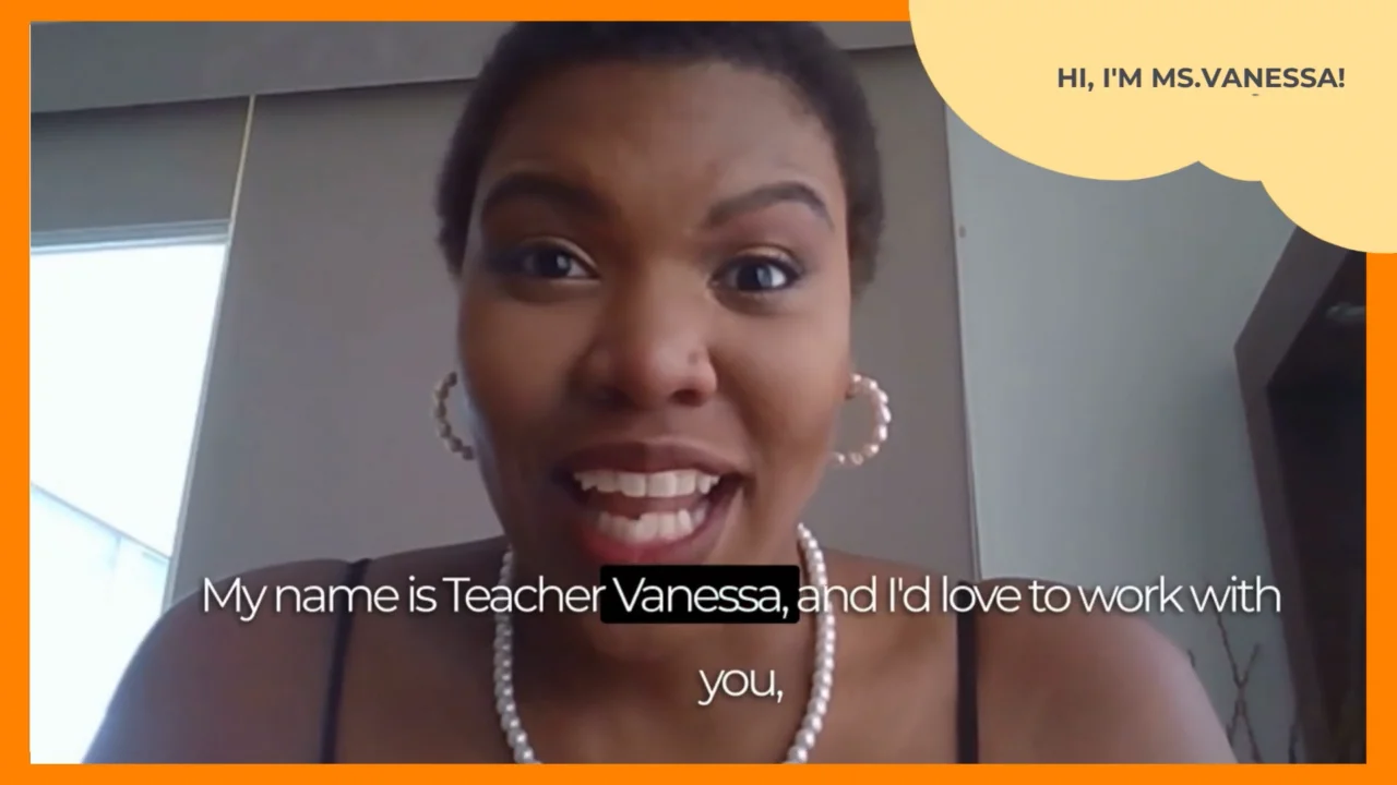 Lessonpal online tutor Vanessa Barksdale on Vimeo