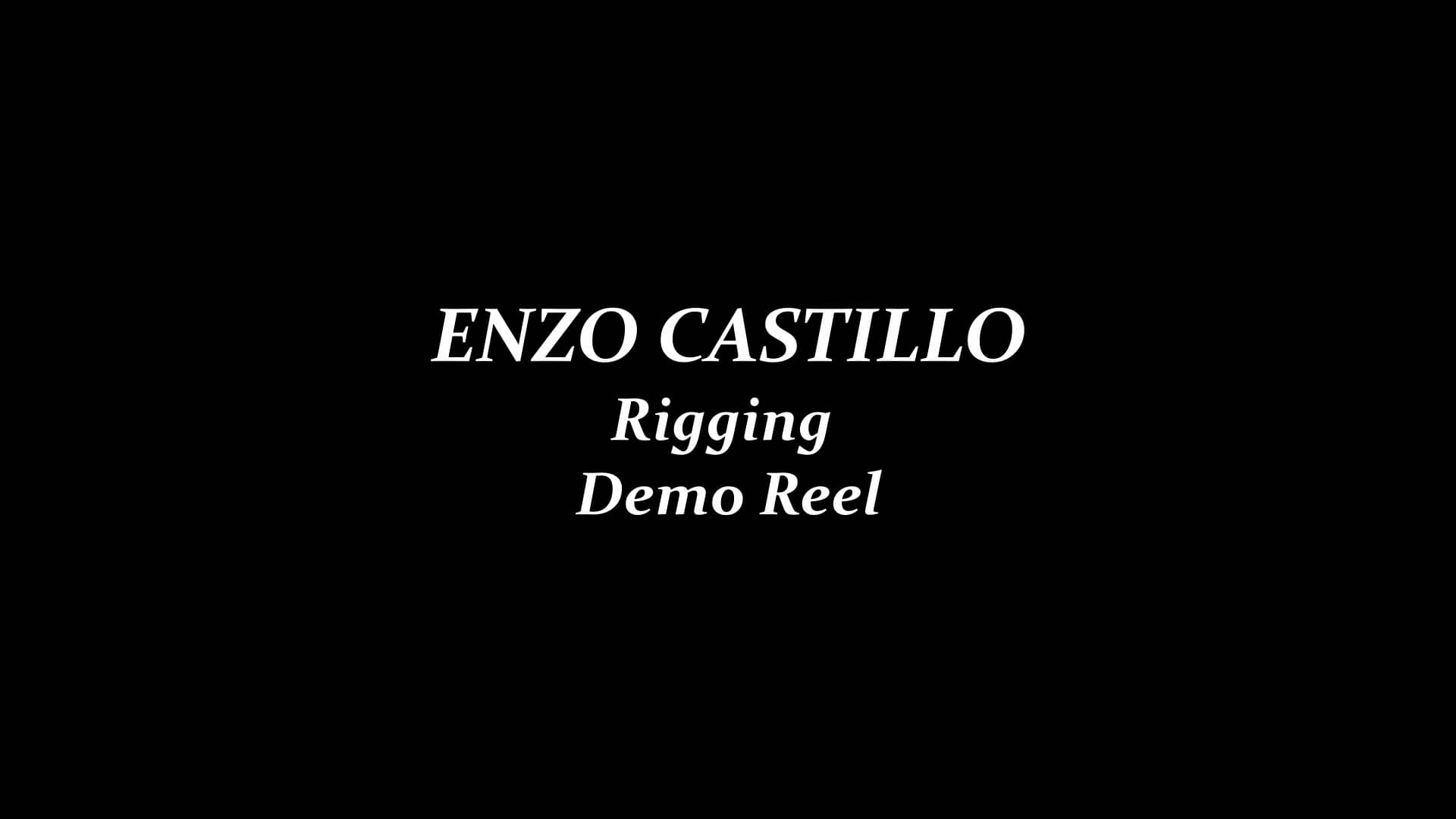 Enzo Castillo ShowReel 2023 on Vimeo