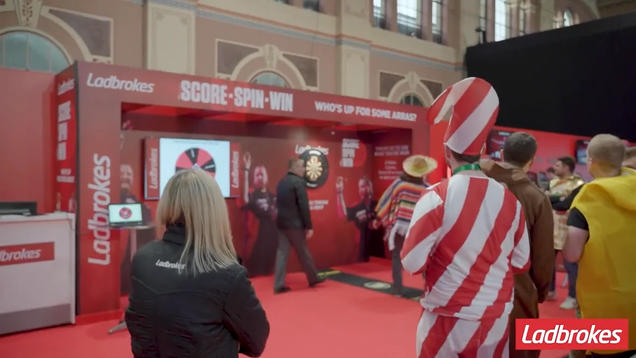 Ladbrokes - Score. Spin. Win. (PDC Darts World Championship Activation ...