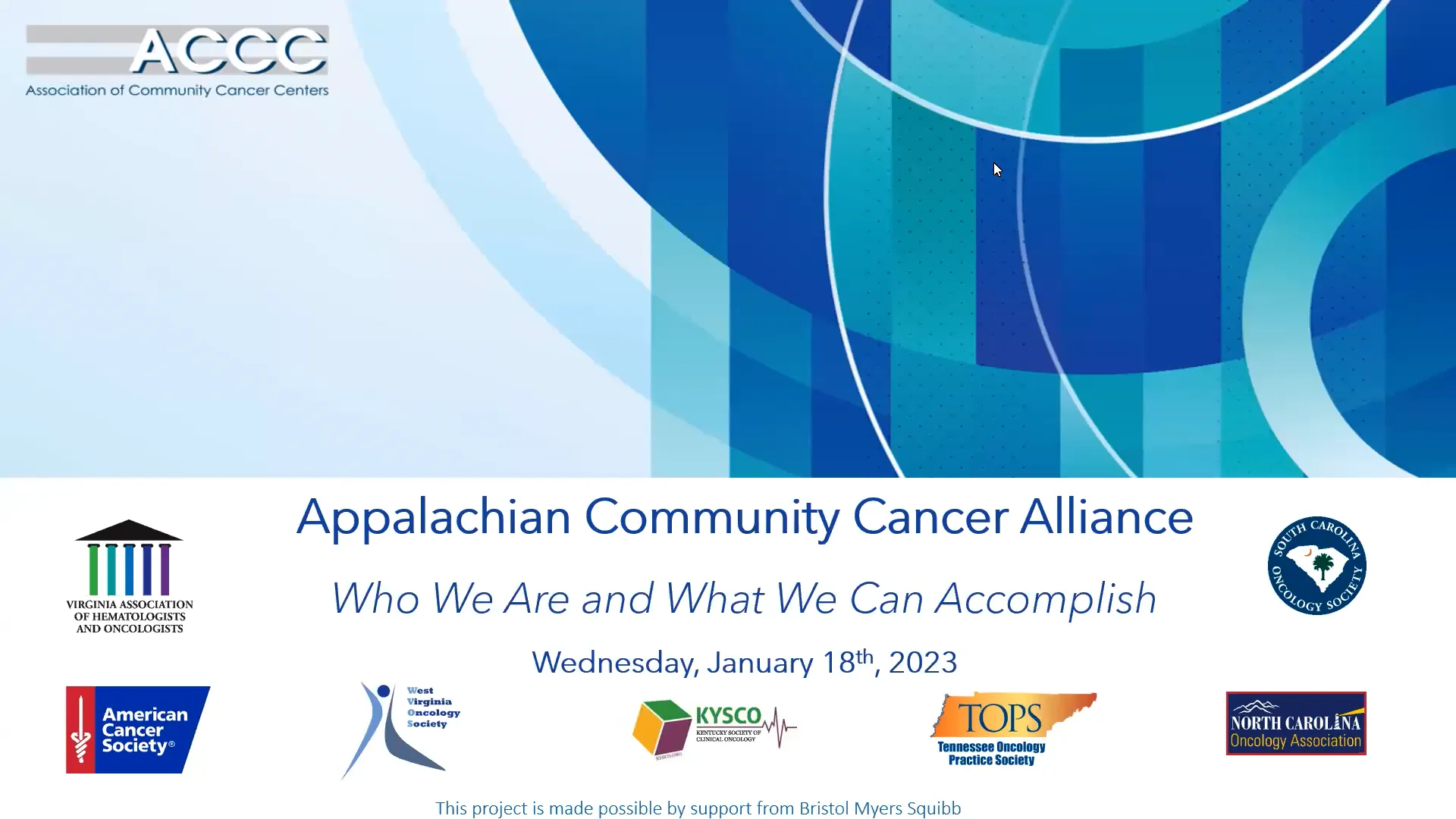 Appalachian Community Cancer Alliance: Who We Are and What We Can ...