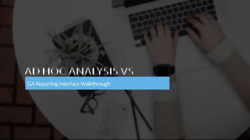 Ad Hoc Analysis Vs. Regular Reporting on Vimeo