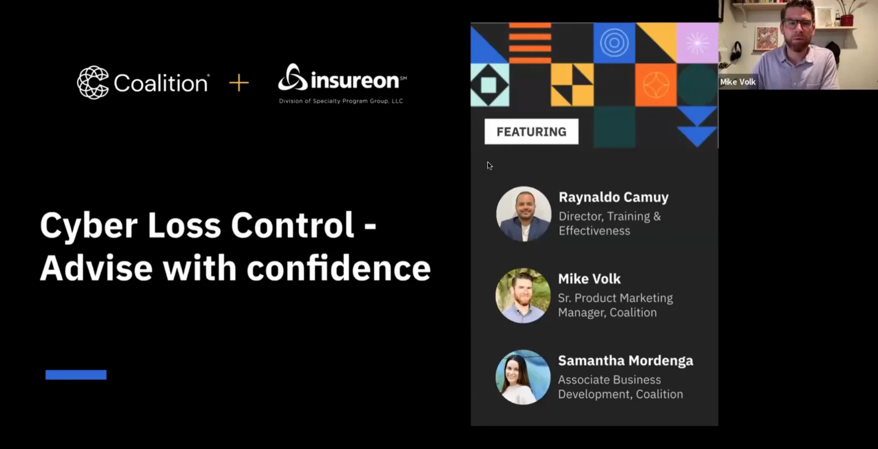 Insureon & Coalition - Cyber Savvy Training Session 3 on Vimeo