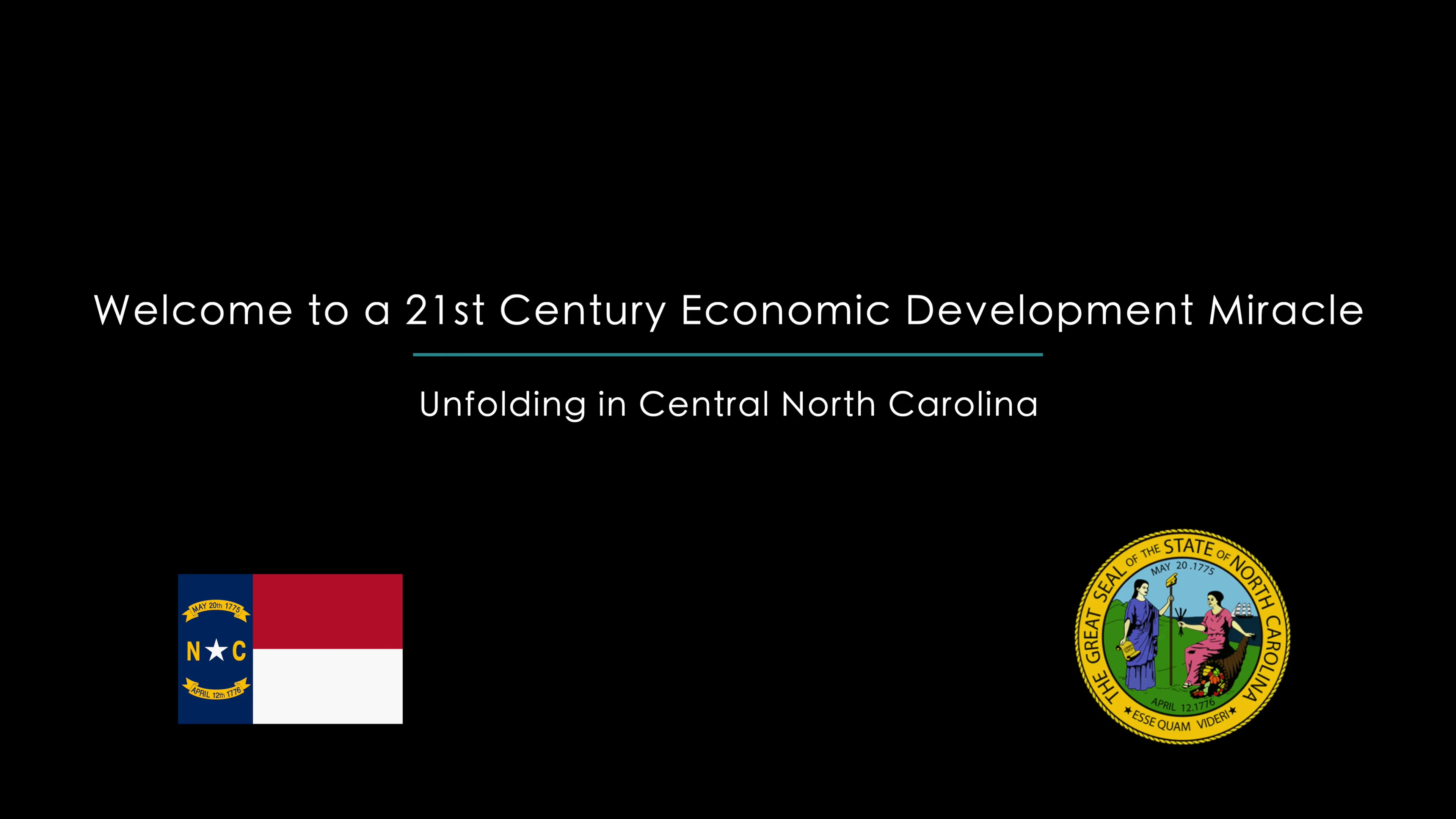 NC Economic Development Project 09-01