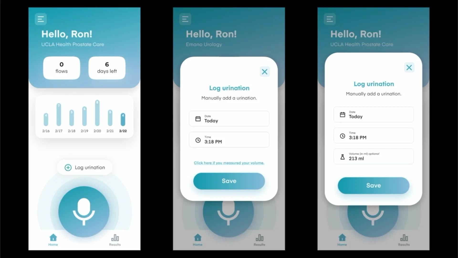 Voiding Diary & Logged Urinations - Emano Flow on Vimeo