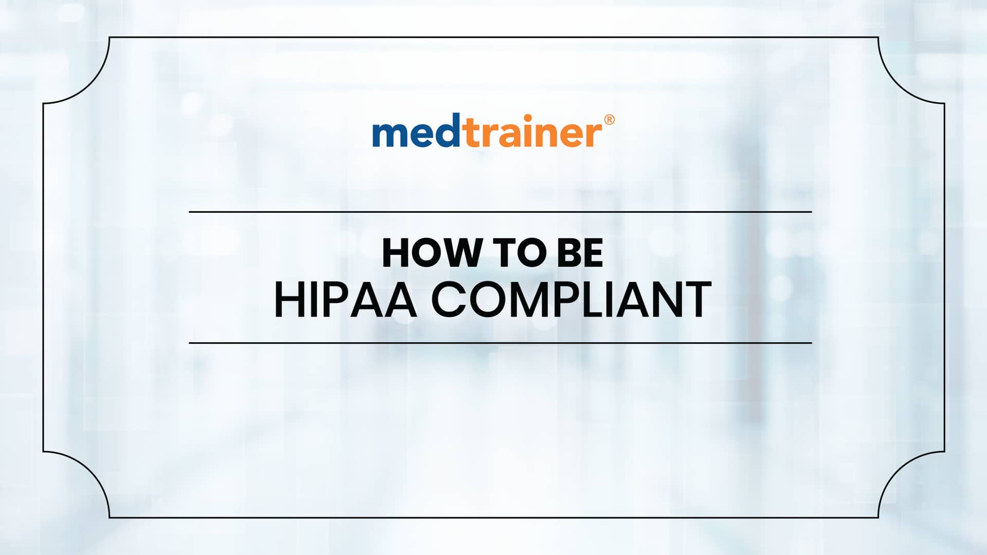 How To Be HIPAA Compliant on Vimeo