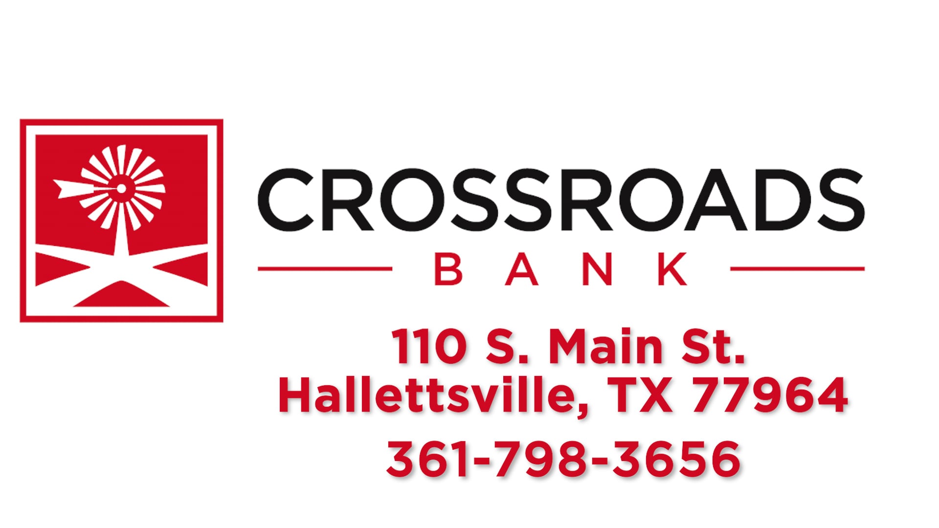 Crossroads Bank | Totally Free Checking | Hallettsville