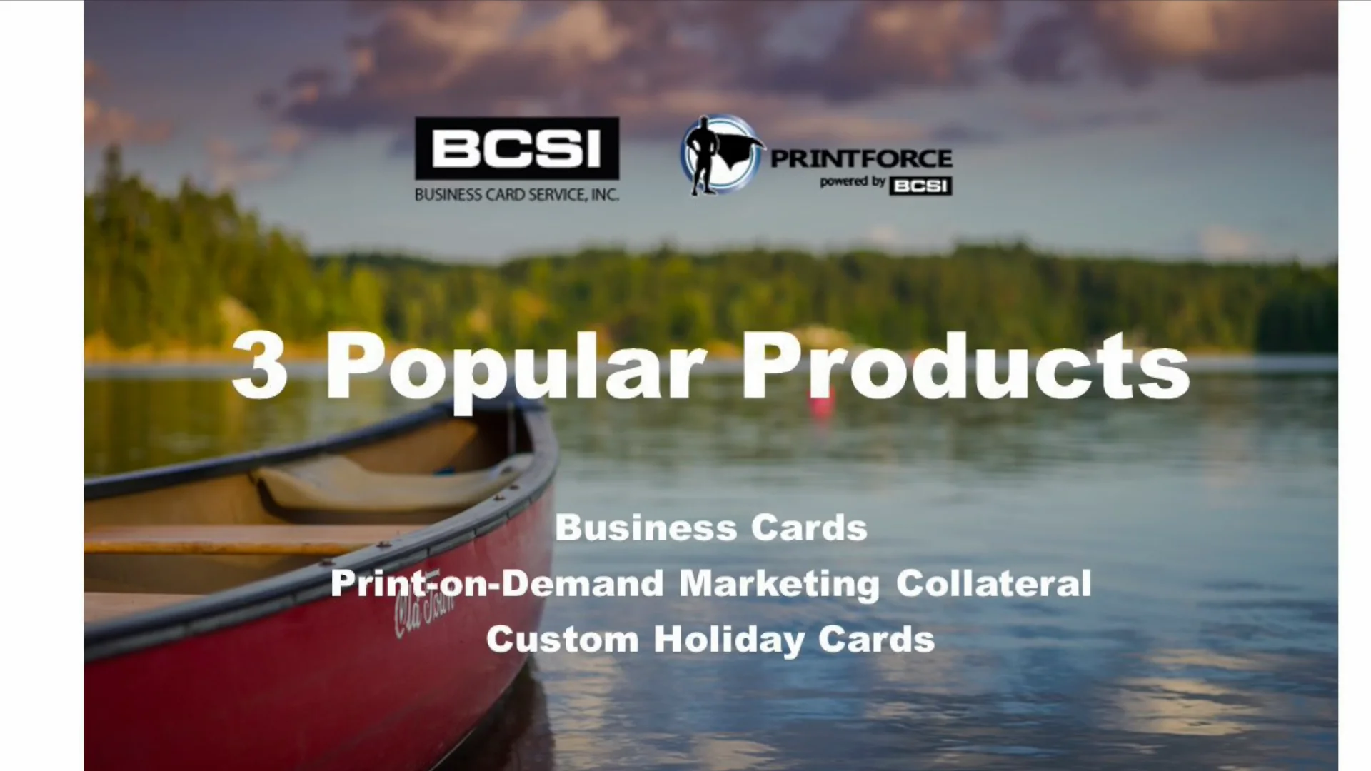 BCSI-Printforce: 3 Popular Products