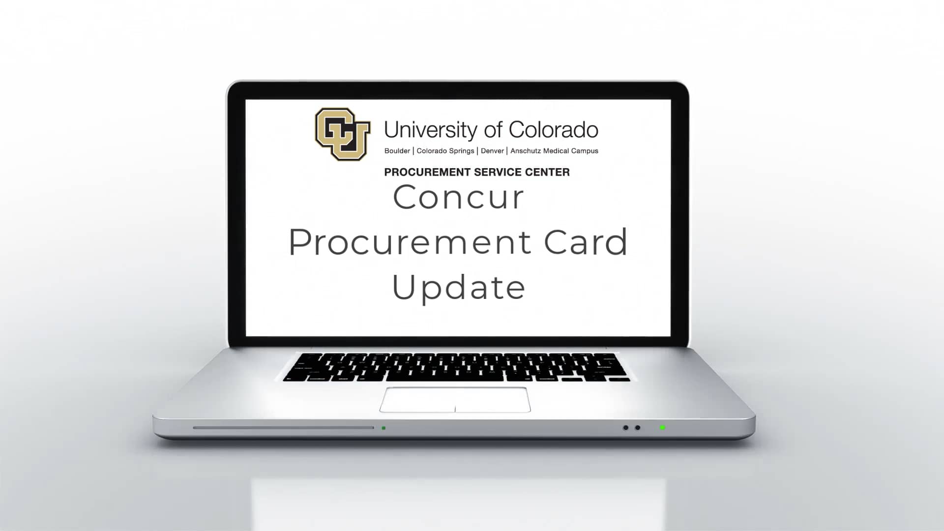 Concur Procurement Card Update on Vimeo
