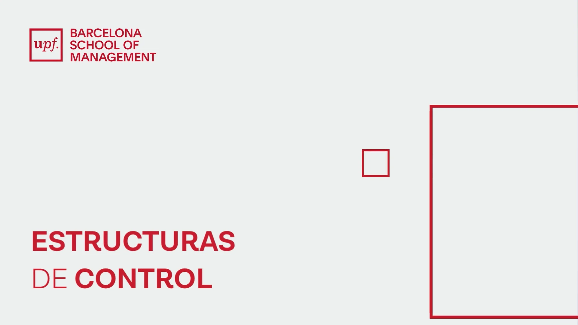 Introducción a Python - 4. Estructuras de control on Vimeo